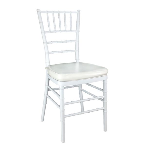 Chiavari Stuhl in weiss | Tiffany Stühle für Hochzeit mieten & leihen